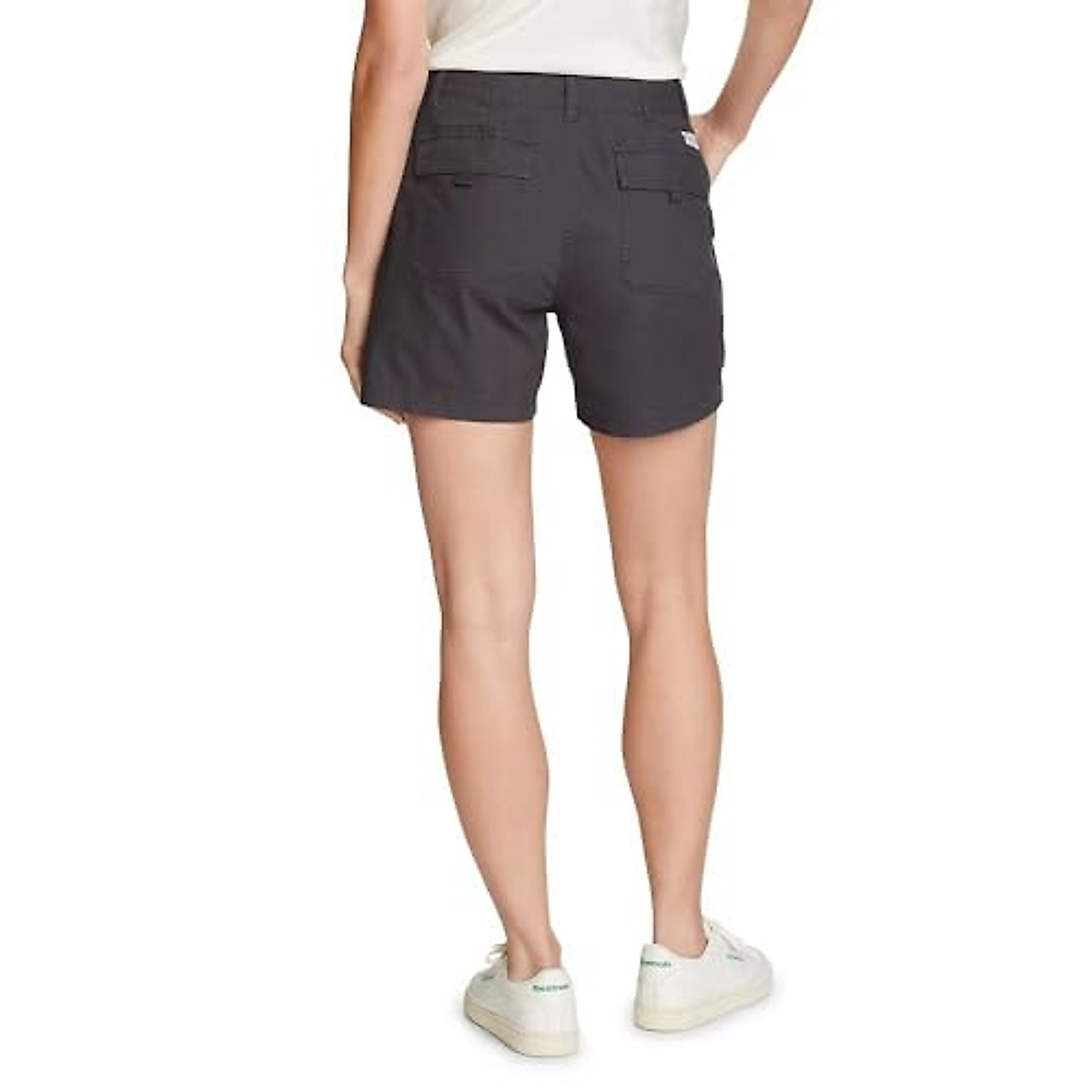 Eddie Bauer Women's Adventurer Stretch Ripstop Shorts, Carbon, 10