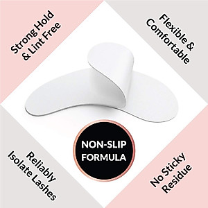 100 Pairs Under Eye Pads for Lash Extensions - Lint Free Hydrogel Eye Patches with Vitamin C & Moisturizing Aloe Vera For Eyelash Extension & Lash Lift - Professional Esthetician Gel Undereye Eyepads