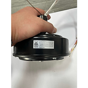 YCGU 60'' Black Ceiling Fan No Light, Outdoor Indoor Wood Ceiling Fan with Remote Control, 3 Solid Wood Blades, Noiseless Reversible Motor, 6-Speed, Easy Install System (60-Inch, Matte Black)