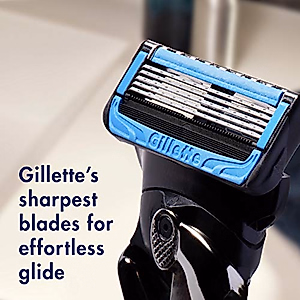 Gillette Fusion5 ProShield Chill Men's Razor Blades, 4 Blade Refills