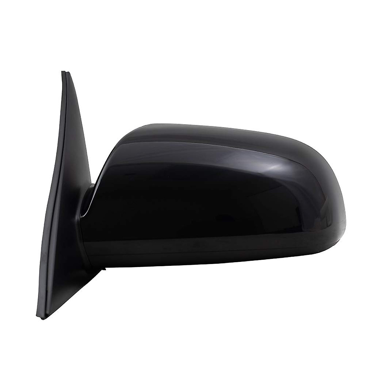Brock Aftermarket Replacement Driver Left Power Mirror Paint to Match Black With Heat Compatible With 2006-2010 Hyundai Sonata