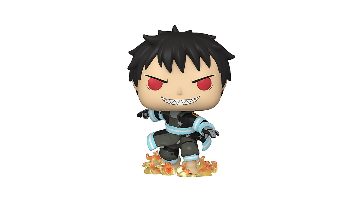 Funko POP Fire Force: Shinra with Fire Vinyl Figure