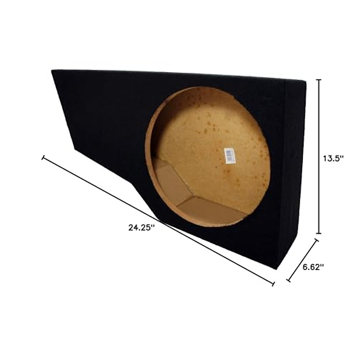 Harmony Audio HA-R124 Subwoofer Single 12" Sub Box Bundle HA-A400.1 Amp Compatible with 2002-2009 GMC Envoy SUV