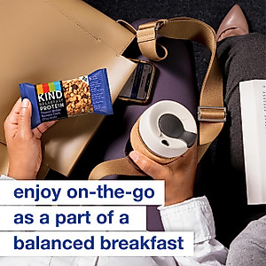 KIND Breakfast, Healthy Snack Bar, Peanut Butter Banana Dark Chocolate, Gluten Free Breakfast Bars, 8g Protein, 1.76 OZ Packs (30 Count)