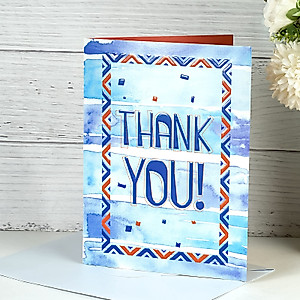 WRAPAHOLIC Thank You Card with Envelope - You're Appreciated Card - 5.9 Inch x 7.9 Inch