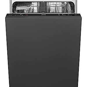 Smeg Fully Integrated Built-In Panel Ready Dishwasher with 13 Place Settings, ADA Compliant, 24-Inches