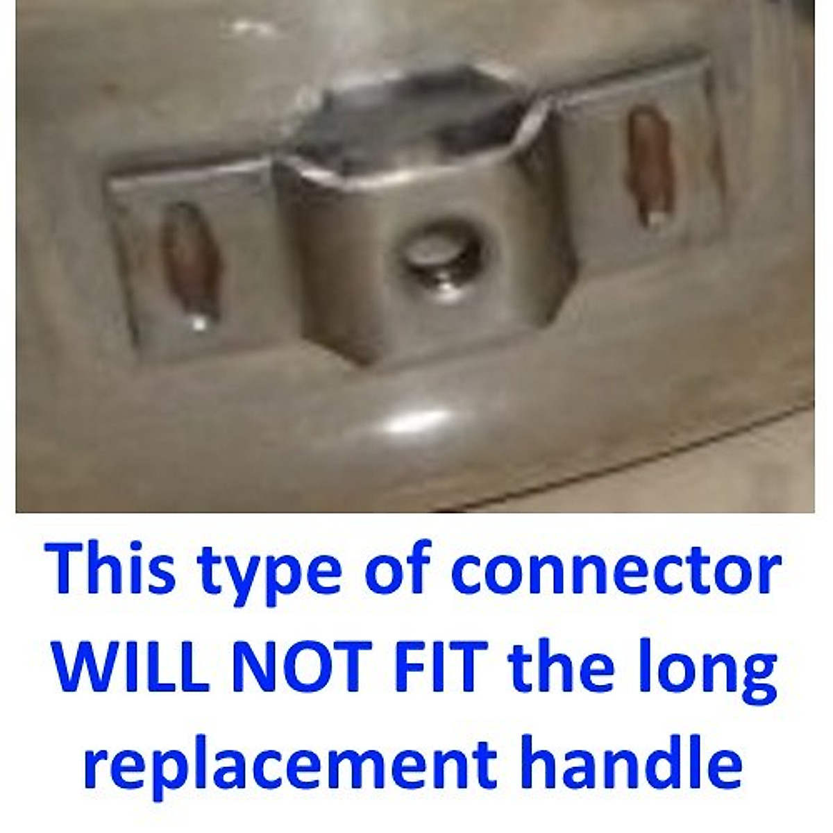 nunuware® Long Replacement Pot Handle for vintage Amway Queen Cookware sauce pan and skillet in non-OEM original style