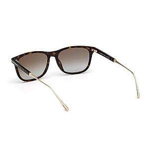 Tom Ford CALEB FT 0813 Dark Havana Gold/Brown Shaded 55/15/145 men Sunglasses