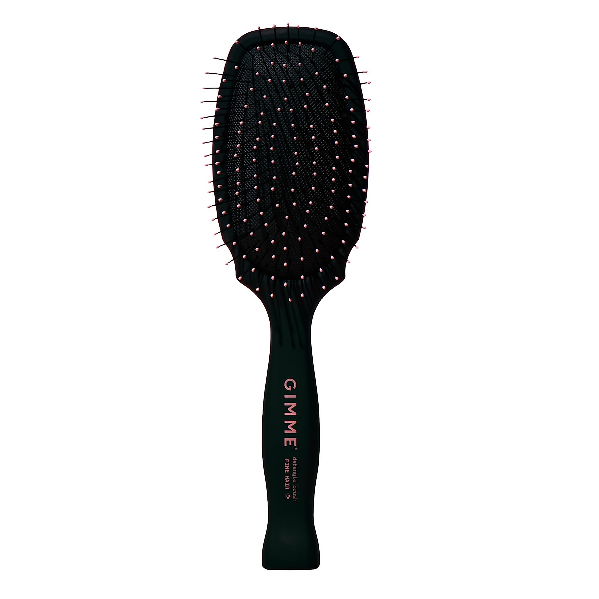 Gimme Beauty - Damage-Free Detangling Brush for Fine, Fragile, and Thin Hair - Anti-Static Heat Resistant Nylon Bristles