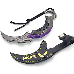 Chewmeter Game Valorant Reaver Karambit Knife Model Action Figures Game Toys Collection Keychain Gift Desk Decoration Backpack Pendant Gift