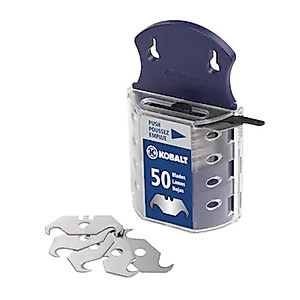 Kobalt Steel 50-Pack Hook Blades (Stainless Steel, Retractable, Manual-Retractable)