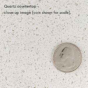 Kitchen Bath Collection Zelda 72-inch Double Farmhouse Vanity (Quartz/Chocolate): Includes Chocolate Cabinet with Stunning Quartz Countertop and White Ceramic Farmhouse Apron Sinks