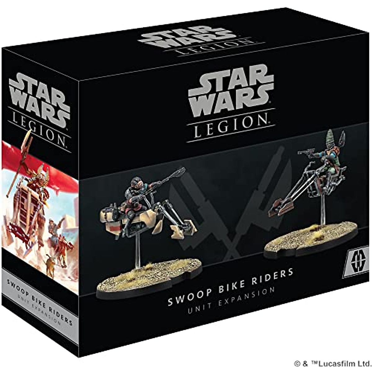 Star Wars: Legion Swoop Bike Riders Unit Expansion - Enhance Battlefield Mobility! Tabletop Miniatures Strategy Game for Kids & Adults, Ages 14+, 2 Players, 3 Hour Playtime, Made by Atomic Mass Games
