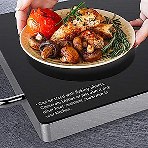 NutriChef Small Countertop Appliance, Size 16.5 x 11 Inches, Stainless Steel