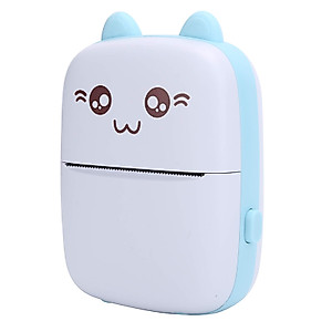 Wisoqu Receipt Printers, SKS9 Mini Portable Mobile Printer Thermal Printer, 200DPI USB Photo Label Remark Pocket Printing Machine