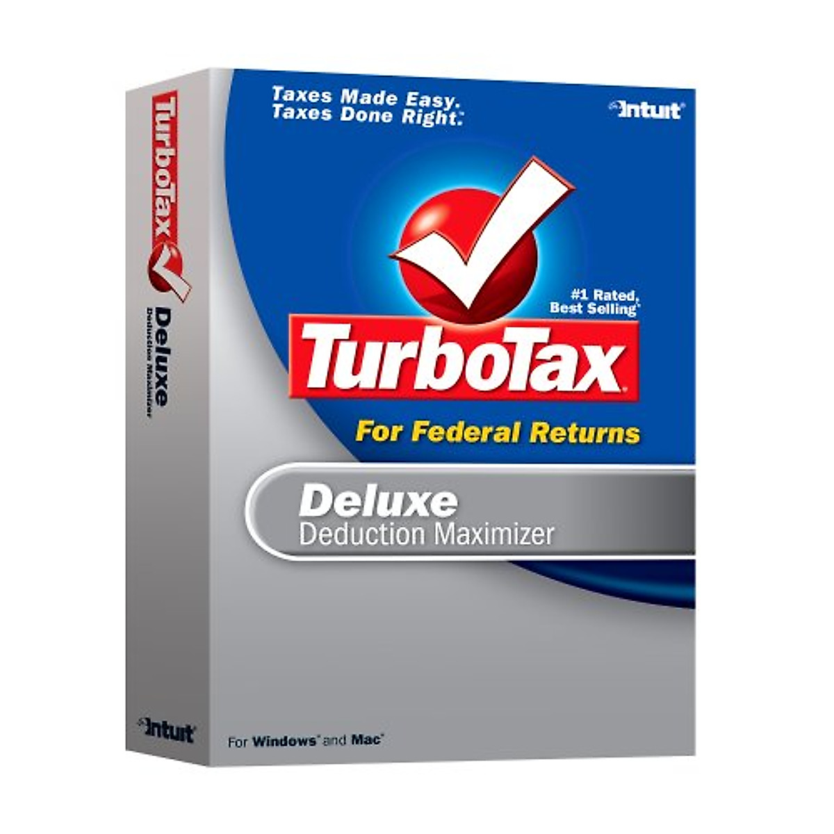 2006 TurboTax Deluxe Federal Deduction Maximizer Win/Mac [OLDER VERSION]