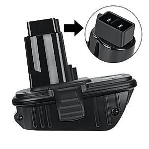 weqcter DCA1820 for Dewalt Battery Adapter for 18V Tools Compatible with 20V MAX XR Battery (2PACK)