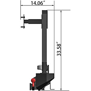 LUYWTE For 1997-2006 Wrangler TJ New Black Texture Steel Rear Bumper With Spare Tire Carrier&Lights&D-Rings