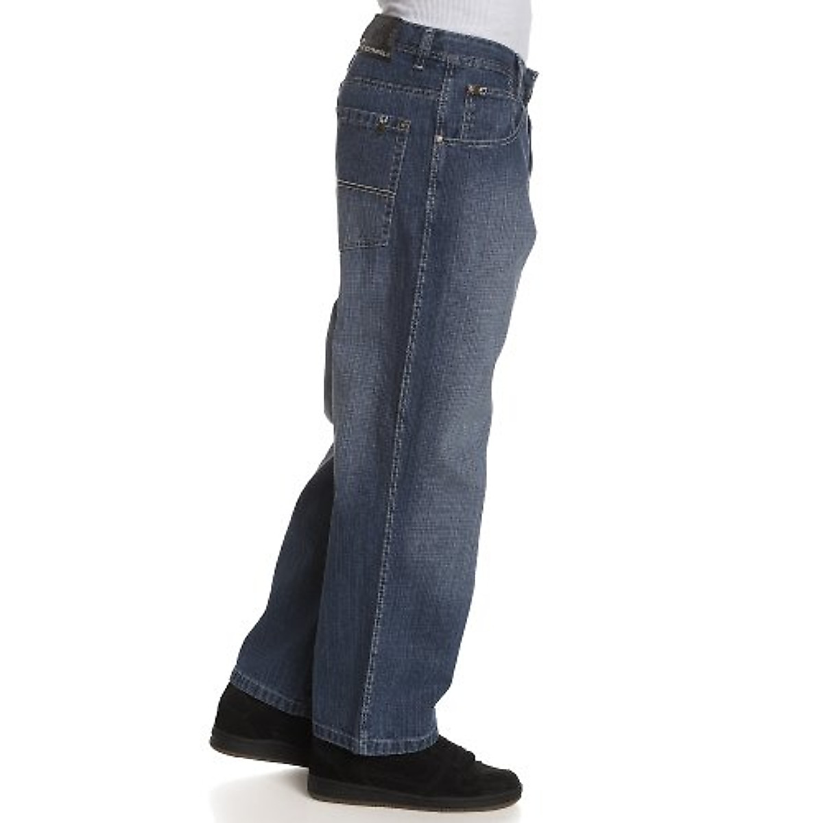 Southpole mens Relaxed-fit Core Denim Pants Jeans, Medium Sand Blue, 38W x 30L US