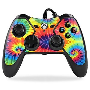 MightySkins Skin Compatible with PowerA Pro Ex Xbox One Controller case wrap Cover Sticker Skins Tie Dye 2