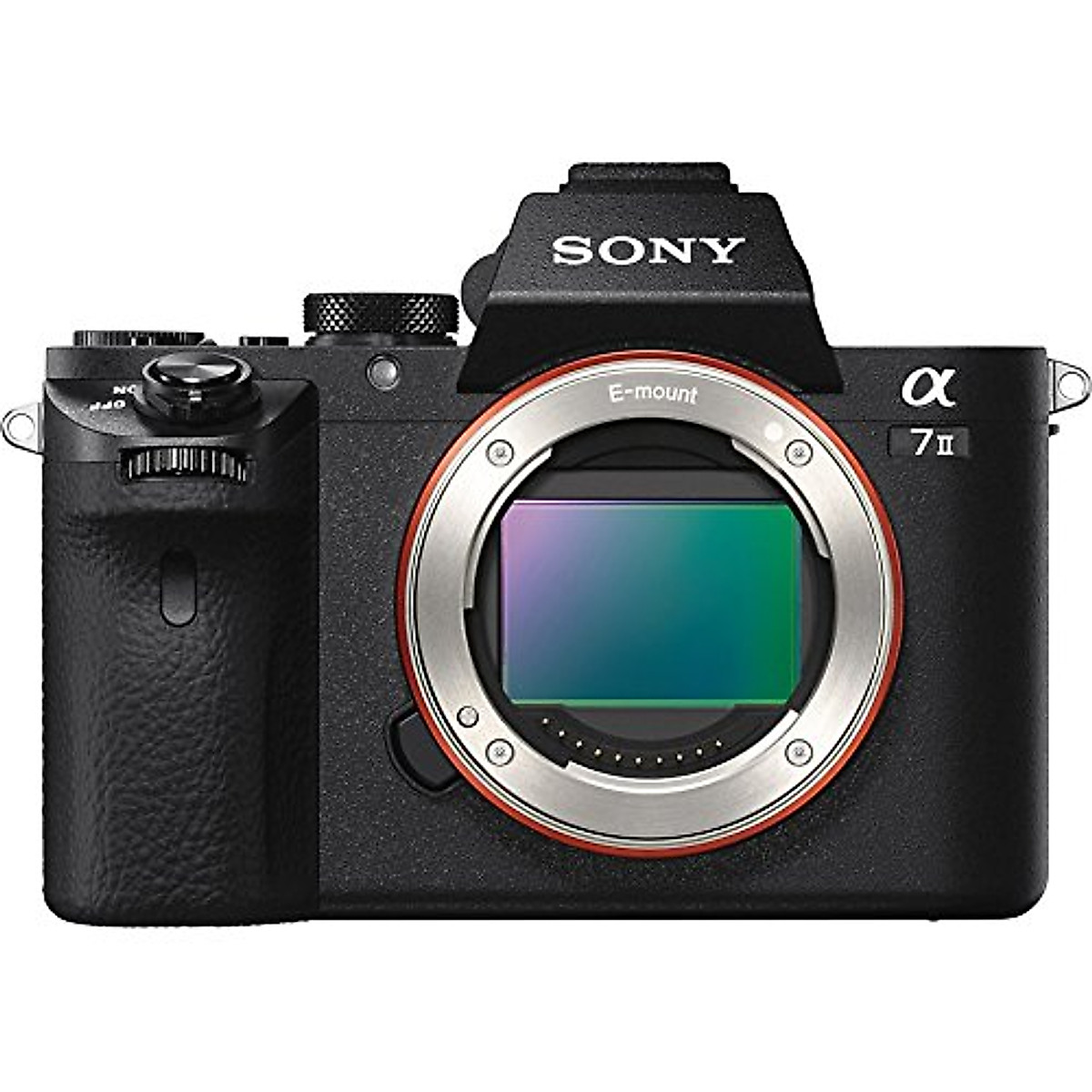 Sony a7 II Full-Frame Alpha Mirrorless Digital Camera 24MP (Black) Body Only a7II ILCE-7M2 with Deco Gear Professional Photo Video Camera and Lens Case 2X Extra Battery Power Editing Bundle