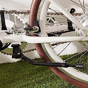 N+1 Bike Kickstand -Adjustable Aluminum Alloy Center Mount Bike Kickstand for 20"-28" Inch Mountain Bikes, Road Bikes, BMX, MTB, and Kids’ Bicycles