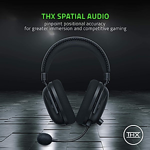 Razer Blackshark V2 Pro - Wireless Premium Esports Headset (Triforce 50mm Drivers, HyperClear Supercardioid Mic, Advanced Passive Noise Cancellation, Memory Foam Ear Cushion) Black