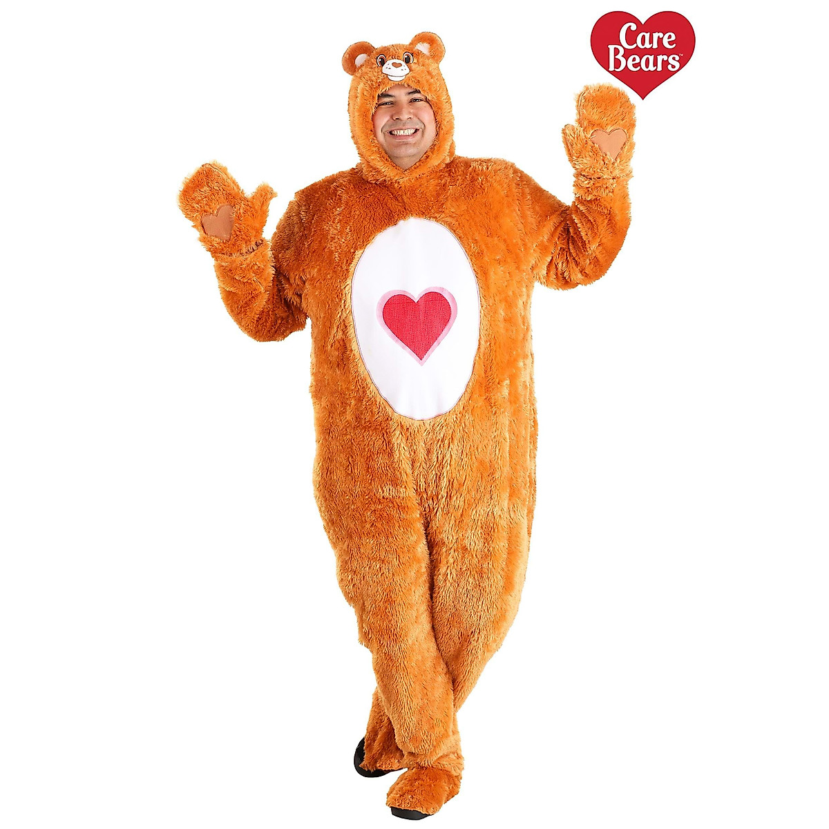 Adult Plus Size Classic Tenderheart Care Bears Costume 7X