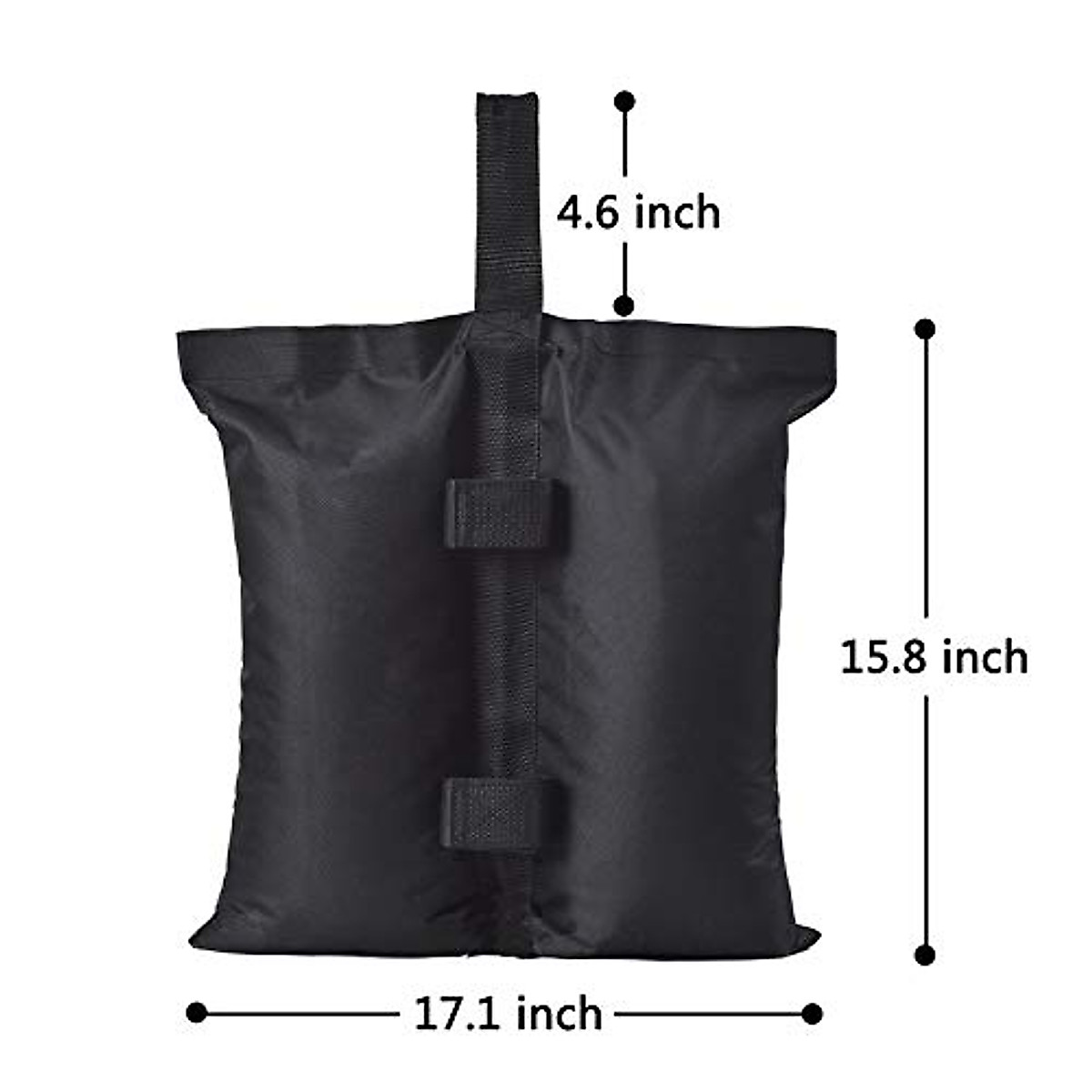 ZFZGFRCS Gazebo Weight Bags, Pop-up Canopy Weights Foot Bag, Heavy-Duty Sandbag Weight Bags for Pop up Canopy Tent Weighted Feet Bag (4 Pack sandbag). (4 Packs)