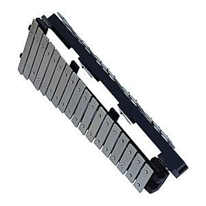 Professional Glockenspiel 30 Notes Foldable Aluminum Bars Children Educational Percussion Musical Instrument with Mallet and Carrying Bag