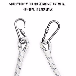 Fire Escape Rope Ladder - Safety Emergency Ladders, Soft Ladder with Hooks, for Home Climbing Fire Escape Reusable (Size : 5M)