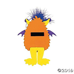 Foam Silly Monsters Magnet Craft Kit - Crafts for Kids and Fun Home Activities