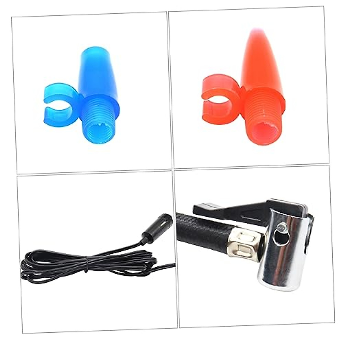 Vaguelly car tire inflator air inflator for Tires 12V Tire Inflator Electric Air Compressor High Pressure Tire Inflator Tire Inflator for Car tire Pressure Gauge Multifunction