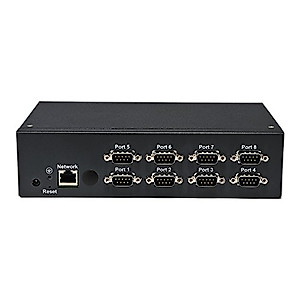 Brainboxes Device Server - 8 Ports - 10Mb LAN, 100Mb LAN, RS-232 (ES-279)