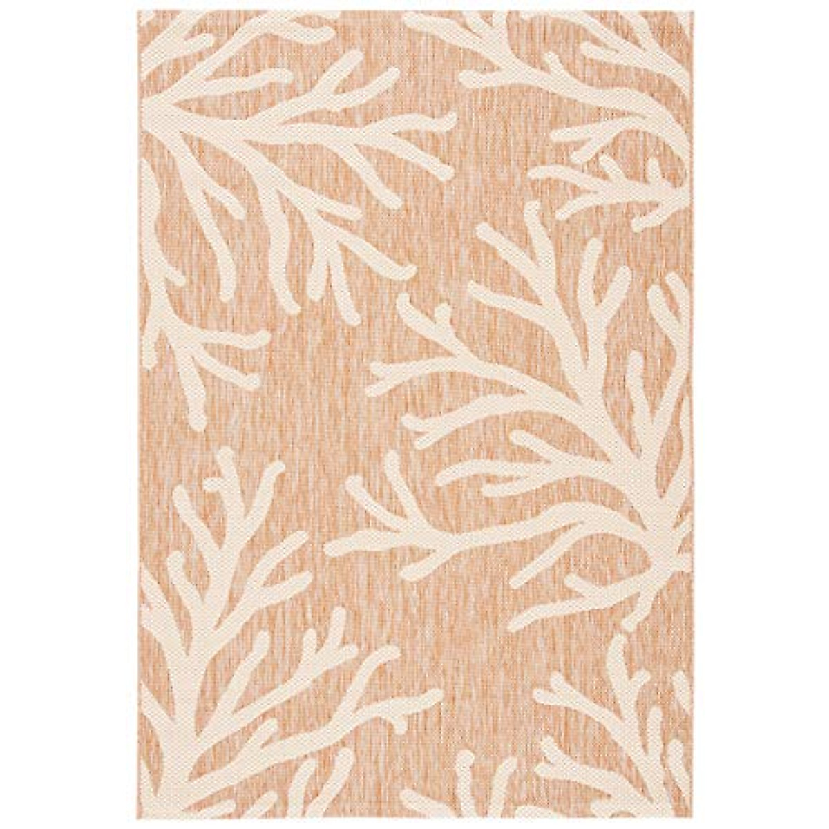 SAFAVIEH Courtyard Collection 8' x 10' Natural / Beige CYH8854 Indoor/ Outdoor Waterproof Easy-Cleaning Patio Backyard Mudroom Area-Rug