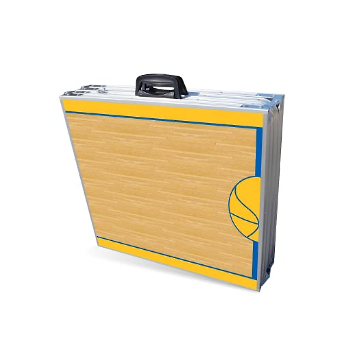 8-Foot Professional Beer Pong Table - Golden State Basketball Court