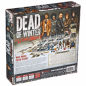 Plaid Hat Games Dead of Winter The Long Night Board Game Expansion - Post-Apocalyptic Survival Game, Strategy Game for Kids & Adults, Ages 13+, 2-5 Players, 1-2 Hour Playtime, Made