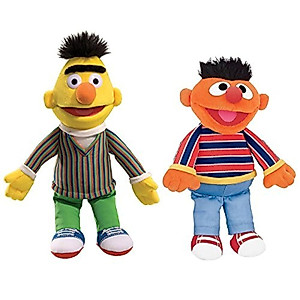 GUND Sesame Street Plush Animal Duo Pack, Bert/Ernie 14 inch