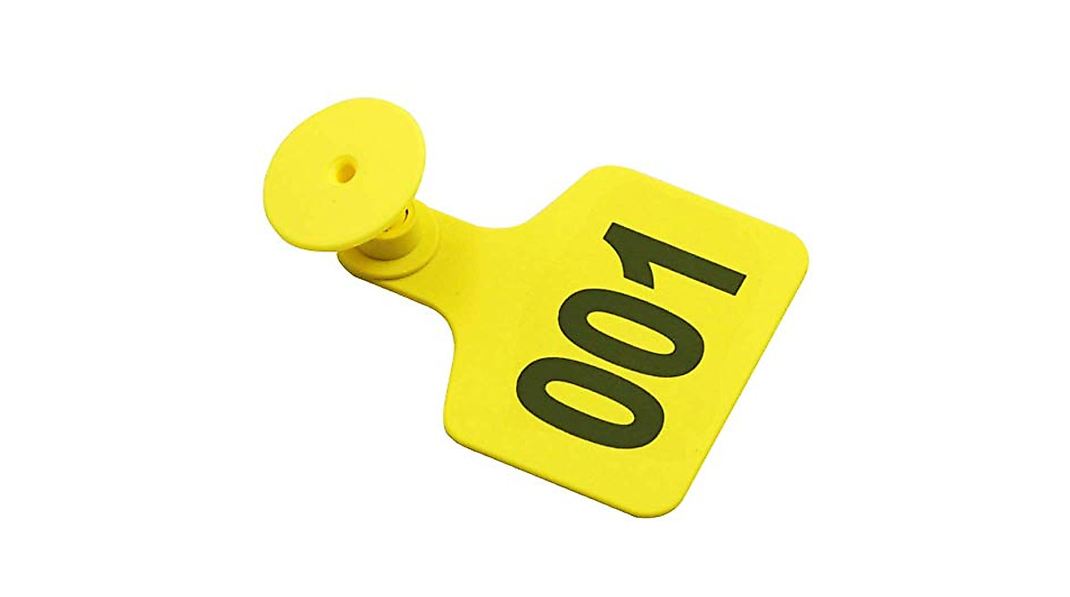 Durable Cattle Ear Tags for Livestock Identification