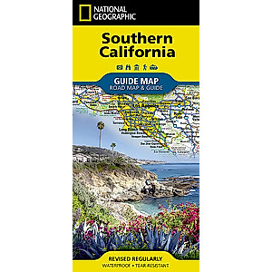 Southern California (National Geographic Guide Map)