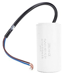 Capacitor, 50uF Capacitor 450V 50uF Starting capacitor Run capacitor Motor starting capacitor CBB60 Motor starting capacitor 450V 50uF Microfarad capacitor cable, CBB60 450V 50uf working capacitor