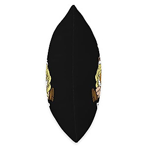 Women Gnome with Pisces Zodiac Sign Pisces Gnome Zodiac Sign Leopard Print Hat for Girls Women Throw Pillow, 16x16, Multicolor