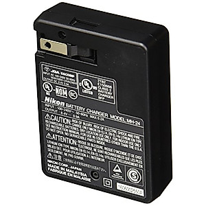Nikon MH-24 Quick Charger for EN-EL14 Li-ion Battery compatible with Nikon D3100 DSLR, D5100 DSLR, and P7000 Digital Cameras