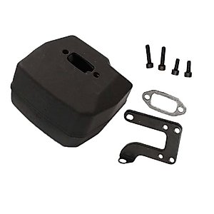 HURI Exhuat Muffler Screw Bracket Gasket for 52mm Husqvarna 61 268 268K 272 272k 272xp 272S Chainsaw