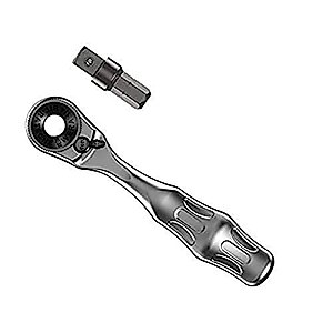Wera - 5073230001 8001 A 1/4" Square Drive Bit Ratchet, 60 Teeth