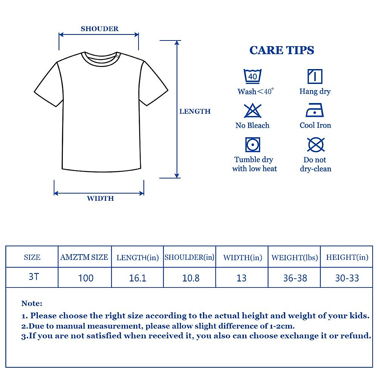 AMZTM 3rd Birthday Bulldozer Construction Party T-Shirt 3 Years Old Toddler Boy Shirt (4T, Grey)