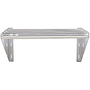 KPS Commercial Stainless Steel Tubular Wall Shelf 18 x 72
