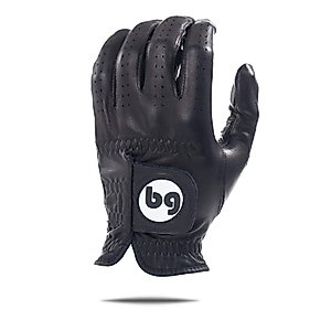 BG Bender Golf Glove | Wear On Left | (Black, Mens Small)