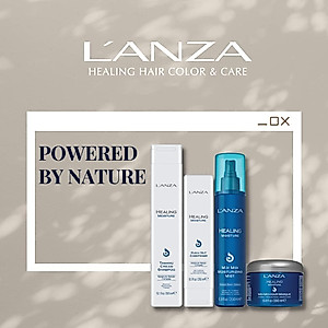 L'ANZA Healing Moisture Tamanu Cream Shampoo, Cleans, Moisturises and Refreshes Dry and Coarse Hair, Rich with Tahitian Tamanu Nut Oil, Sulfate-free, Paraben-free, Gluten-free Formula, Kids