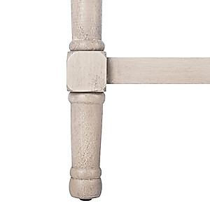 Safavieh Home Collection Tate Greige 2-Drawer Bottom Shelf 2-Door Console Table